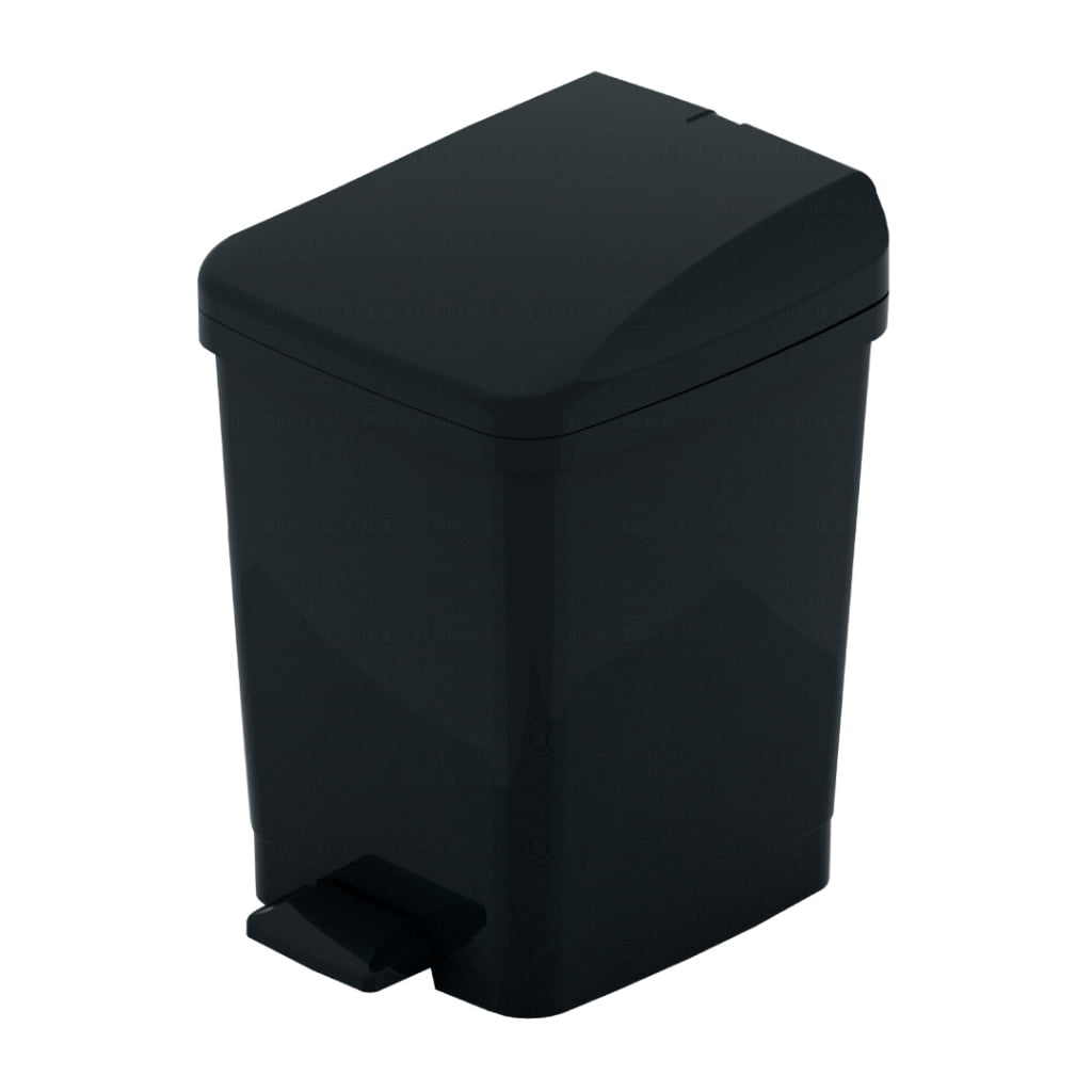 Lixeira com Pedal 9 Litros Plástica Metasul Cores - MEU APE STORE